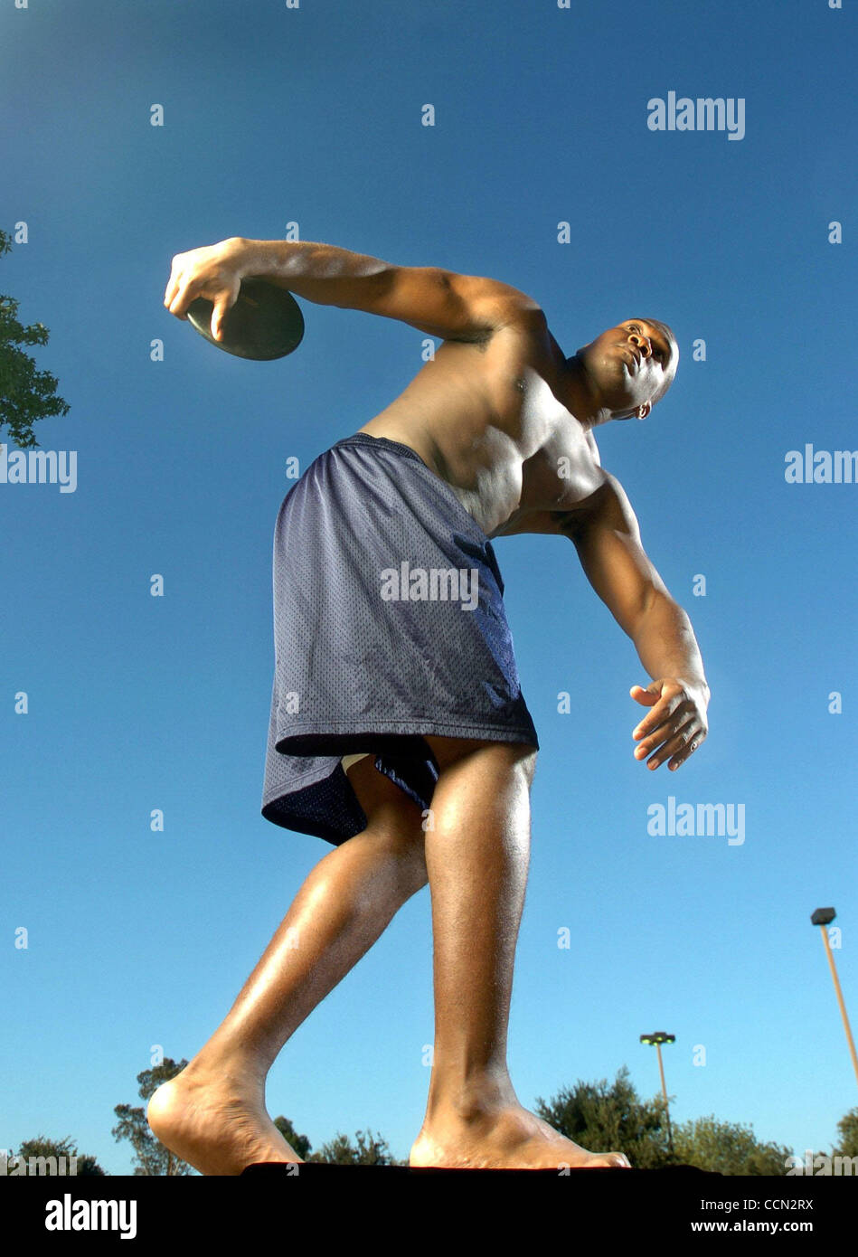 Andre Coleman poses for the Olympic special section in Walnut Creek ...