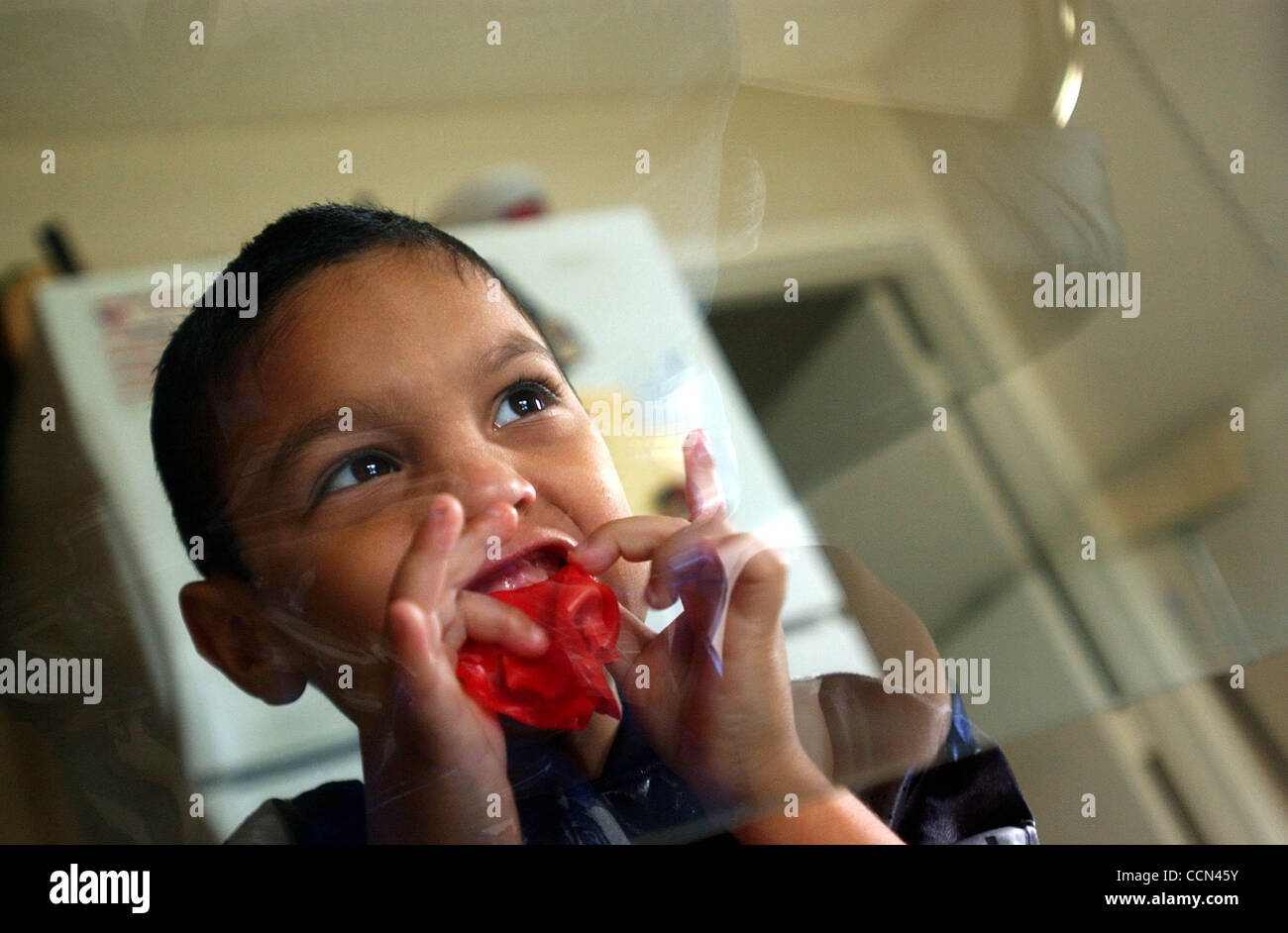 METRO-With a wandering attention span, Andrew Chapa, 5, becomes ...