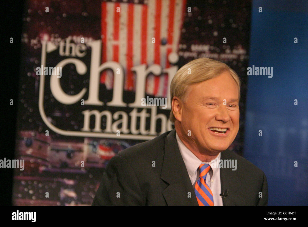 Aug 27, 2004; New York, NY, USA; News personality CHRIS MATTHEWS at the ...