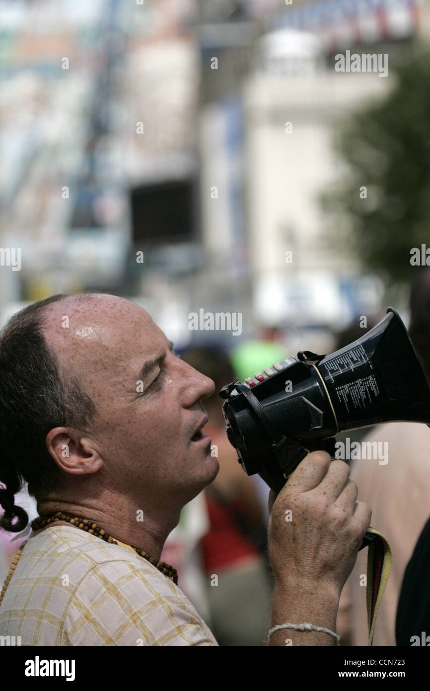 Aug 30, 2004; New York, NY, USA; More protests occur in New York on the ...