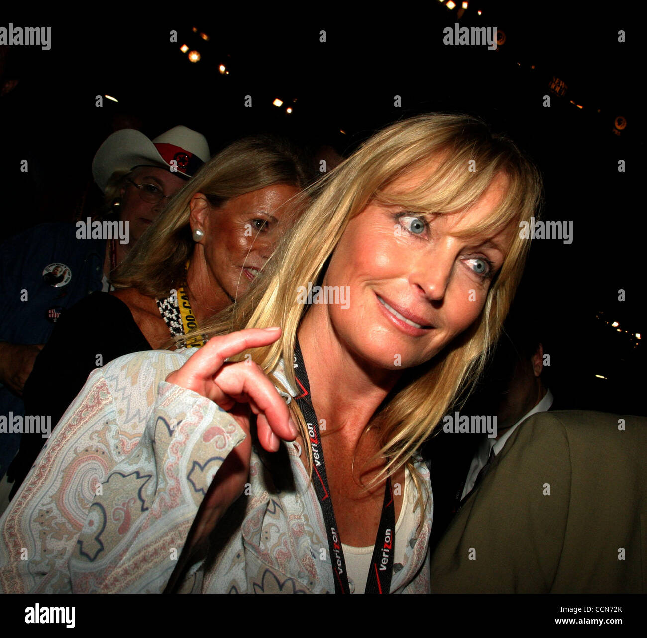 Aug 30, 2004; New York, NY, USA; Actress BO DEREK at the first day of ...