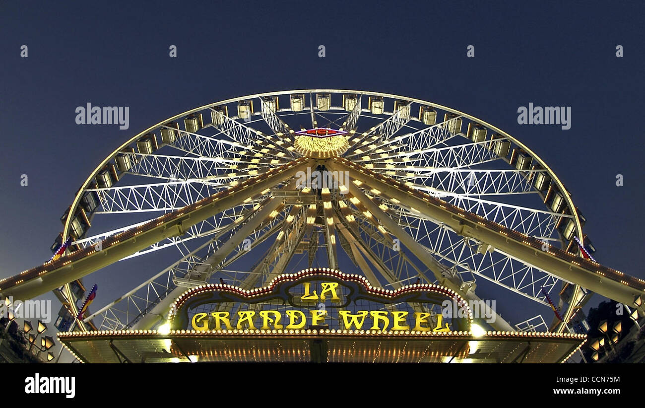 MC POSTCARDS 30AUG.01: FOR ONLINE USE The La Grande Wheel fills the ...