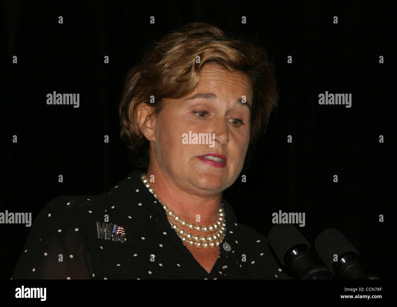 Aug 30, 2004; New York, NY, USA; Sister of George W. Bush, DORO BUSH ...