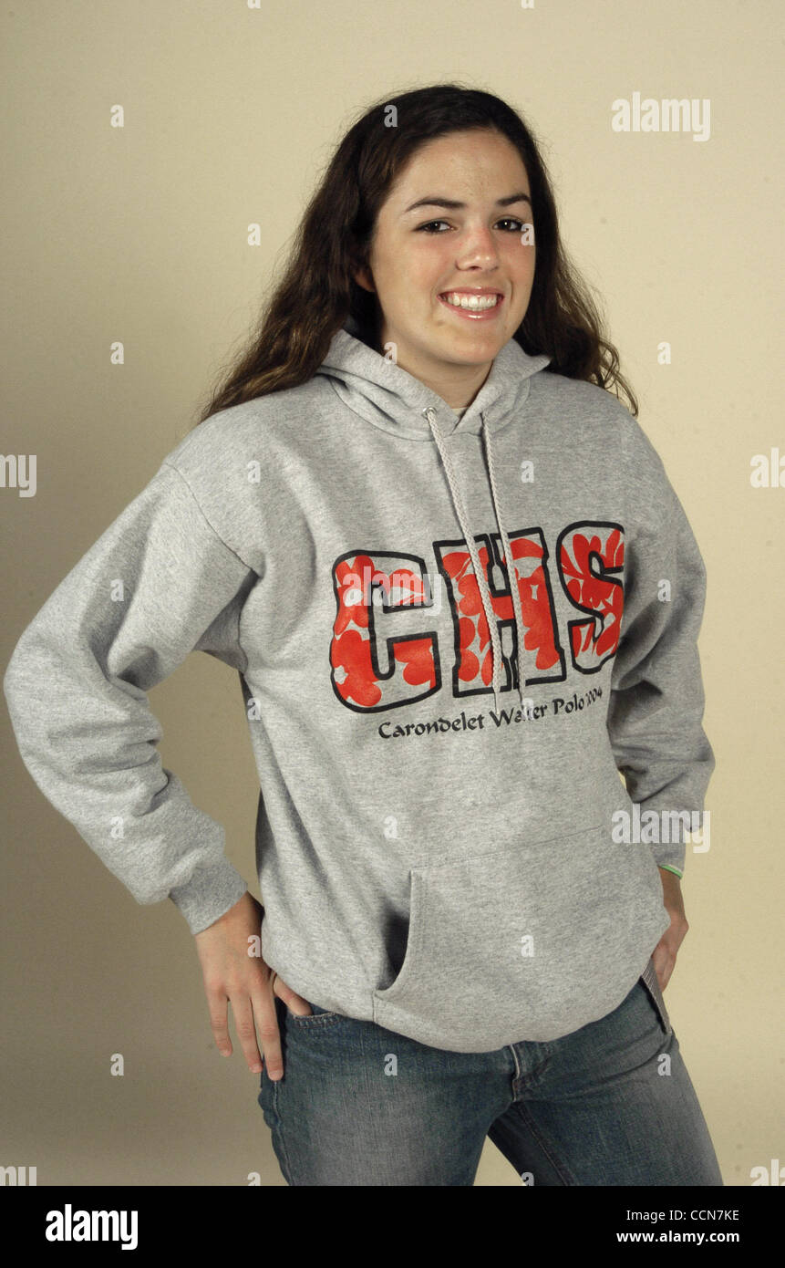 Carondelet Water Polo player Monica Powers for All Times team. (DAN ...