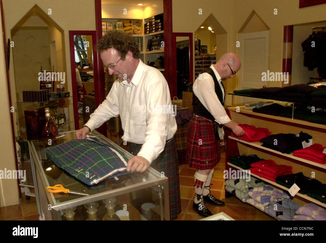 Mark Stewart-Casidy, (right) a whisky specialist at Hector Russell ...