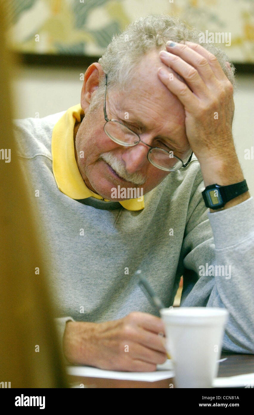 On Friday, August 20, 2004, Bob Maynard searches for just the right ...