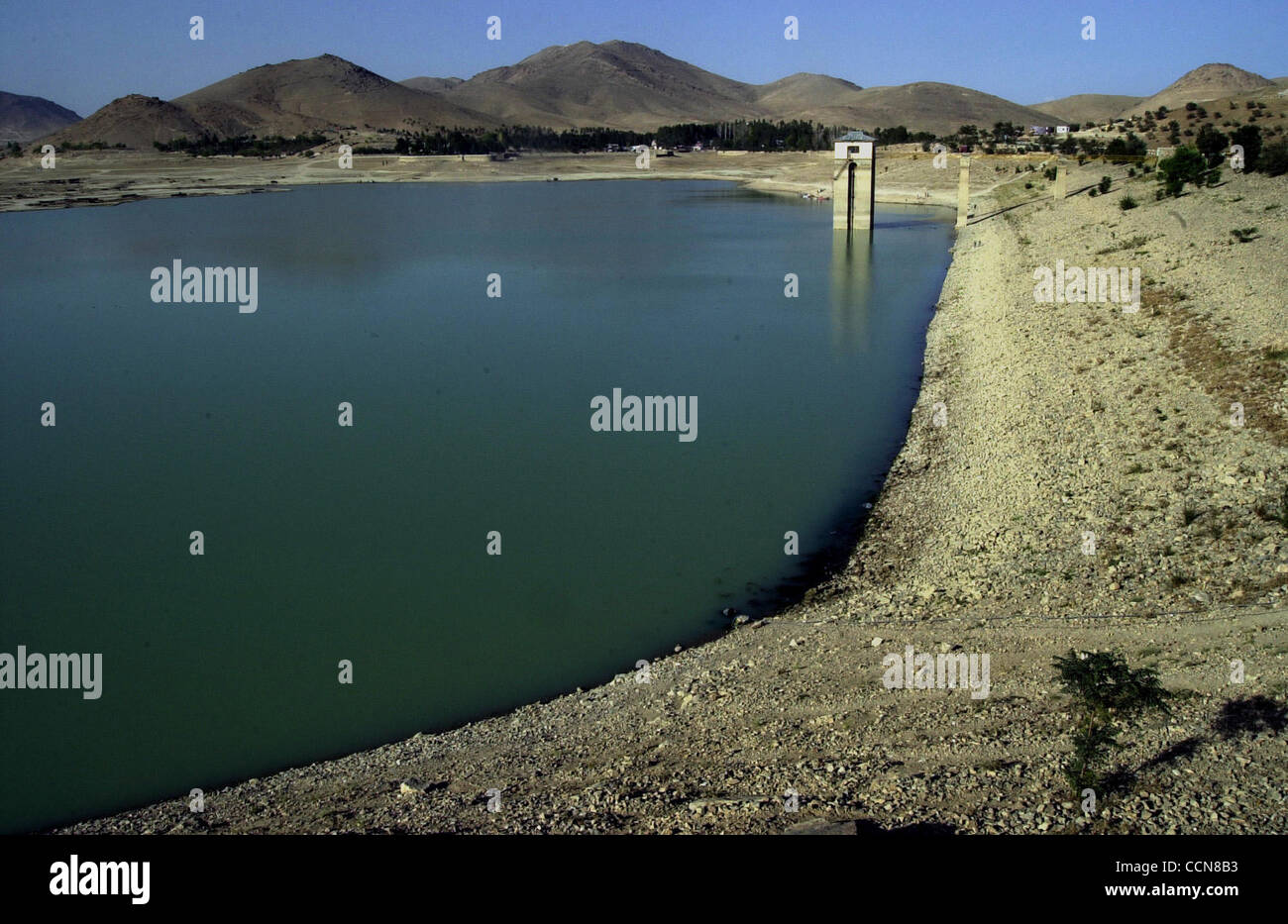 Aug 31, 2004; Afghanistan; FILE PHOTO: Date unknown; Qargha Dam above ...