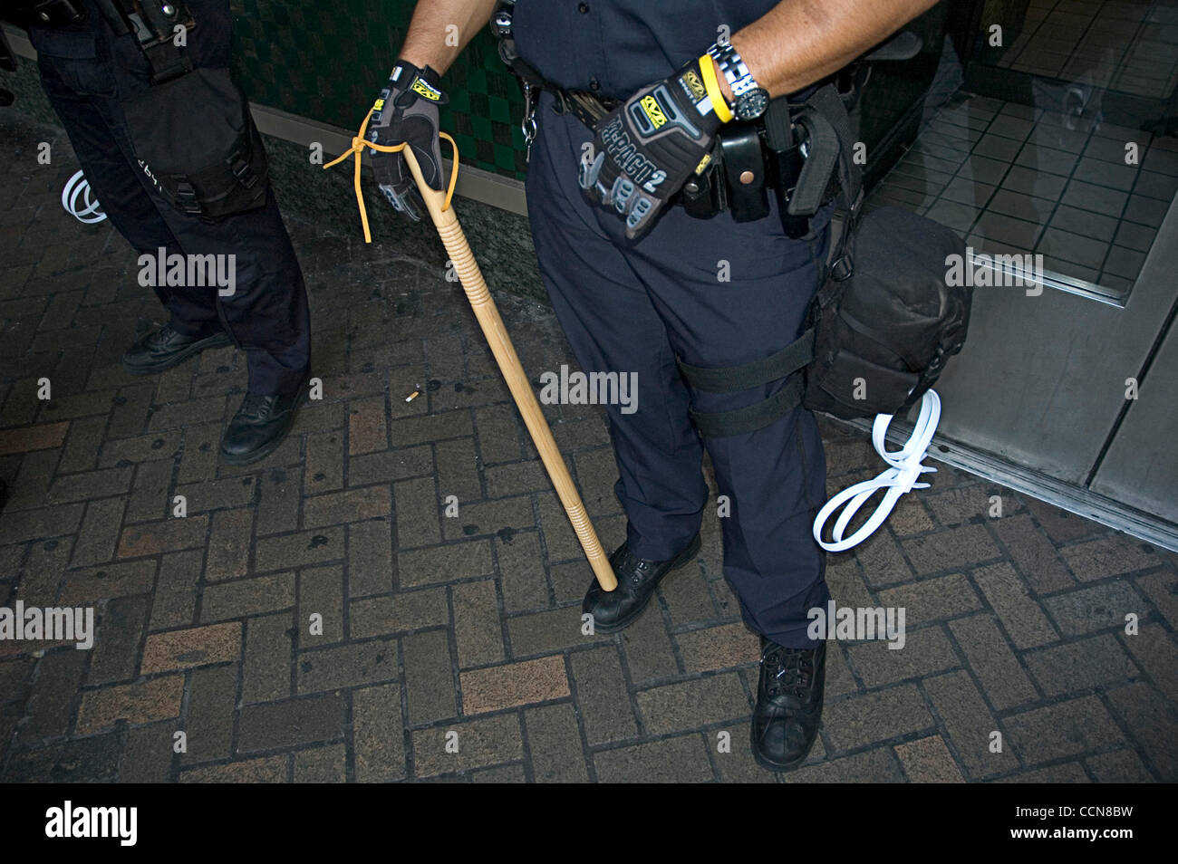 Police Officer With Baton High Resolution Stock Photography and Images ...