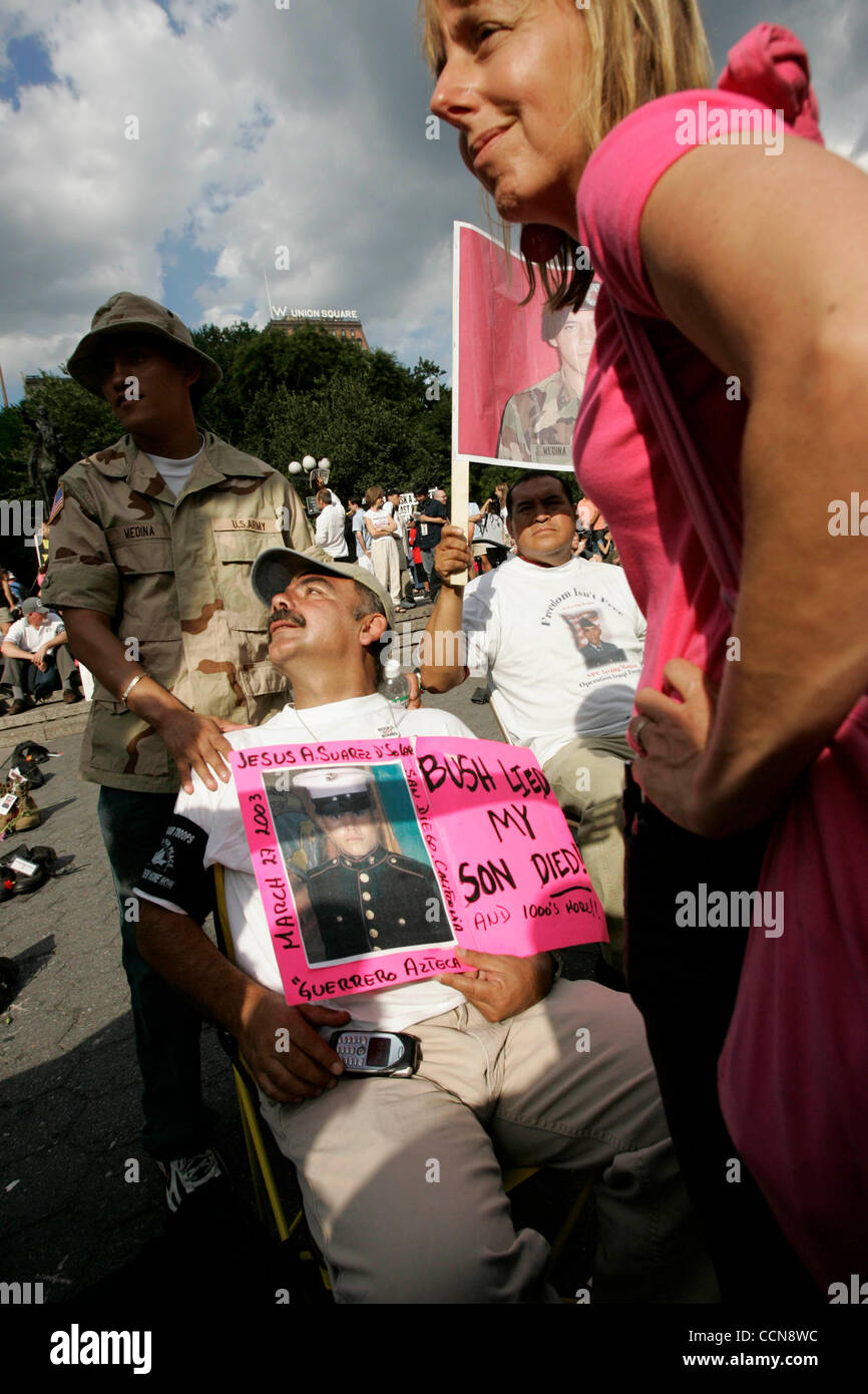 The 2004 Republican National Convention in New York comes to its final ...