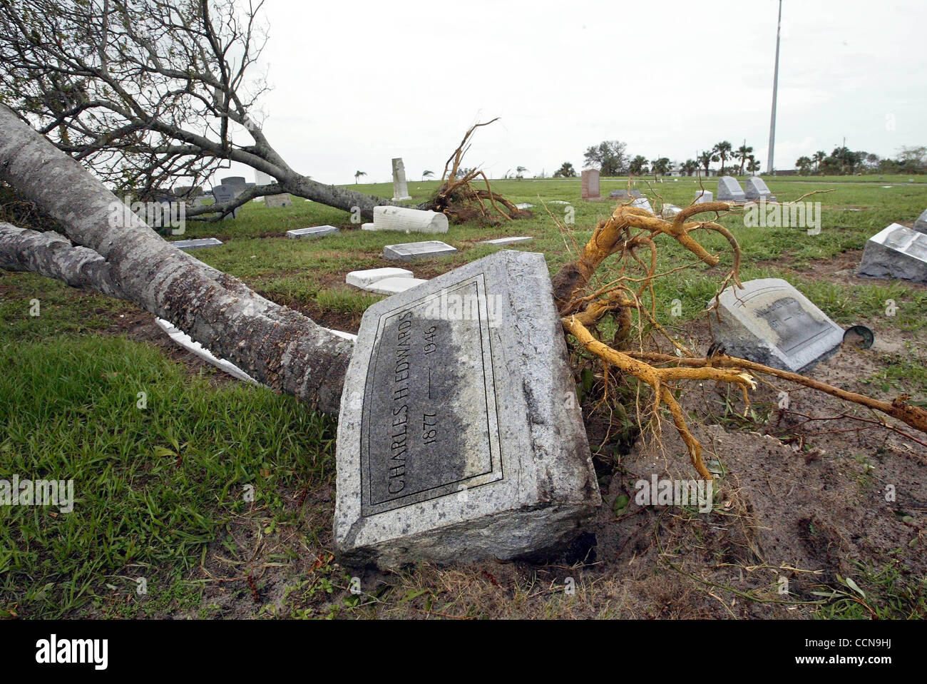 Toppled Tombstone High Resolution Stock Photography and Images - Alamy