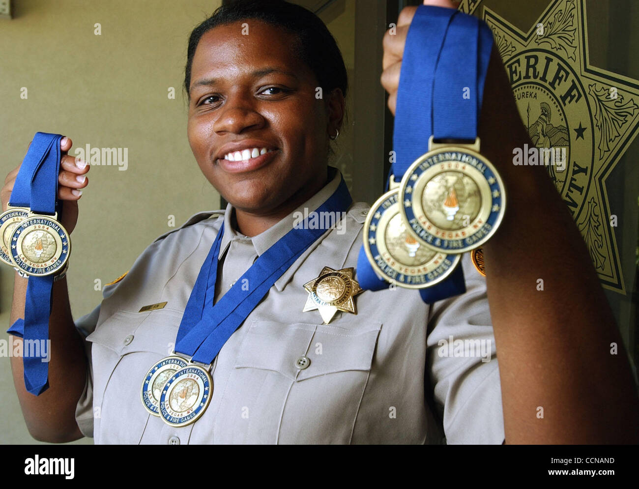 Contra Costa County Sheriff Deputy Sarita Ellison Shows Off The