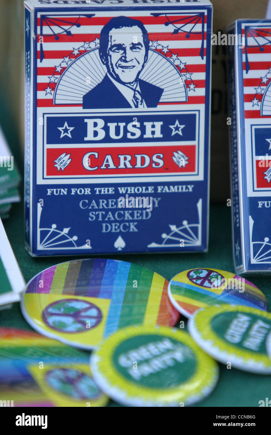 Sep 11, 2004; Los Angeles, CA, USA; Hundreds of supporters marched ...