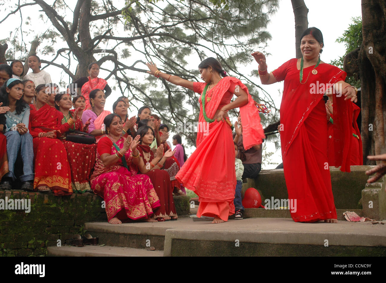 Sep 17, 2004; Kathmandu, NEPAL; 'Teej', the greatest festival of Hindu ...