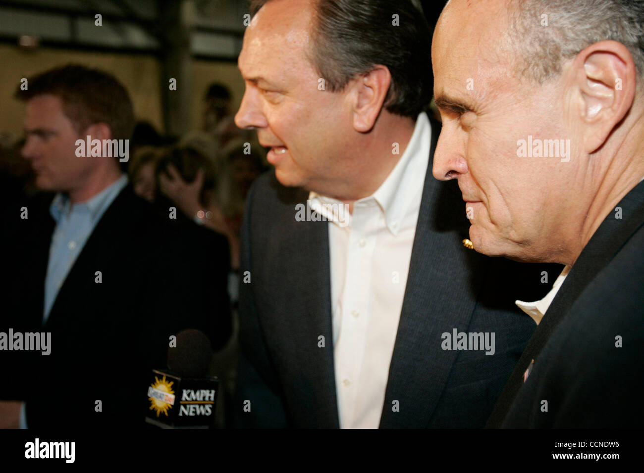 Former New York Mayor, Rudolph Giuliani, travels with former California ...