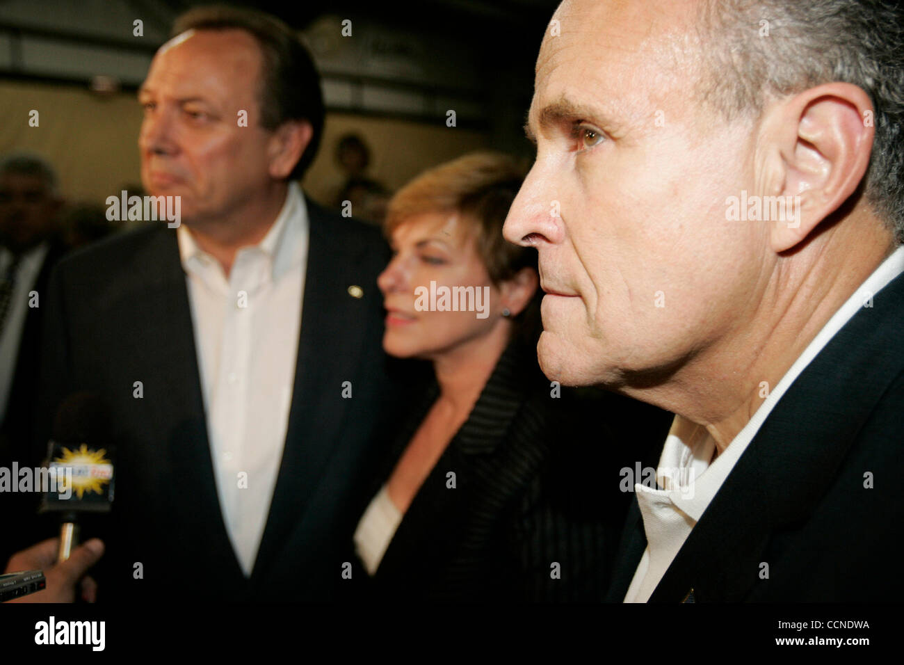 Former New York Mayor, Rudolph Giuliani, travels with former California ...