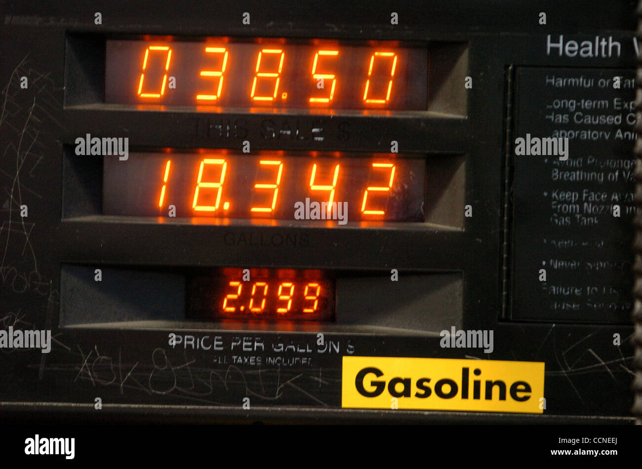 Gas prices hit new records as crude oil reaches almost $50.00/barrel ...