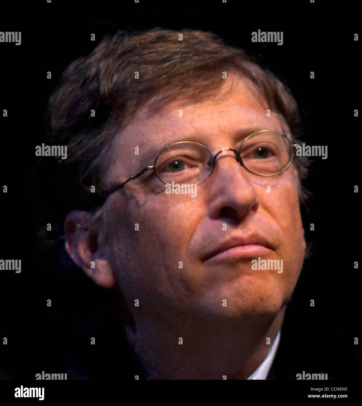 Oct 01, 2004; Berkeley, CA, USA; Microsoft founder BILL GATES joined ...