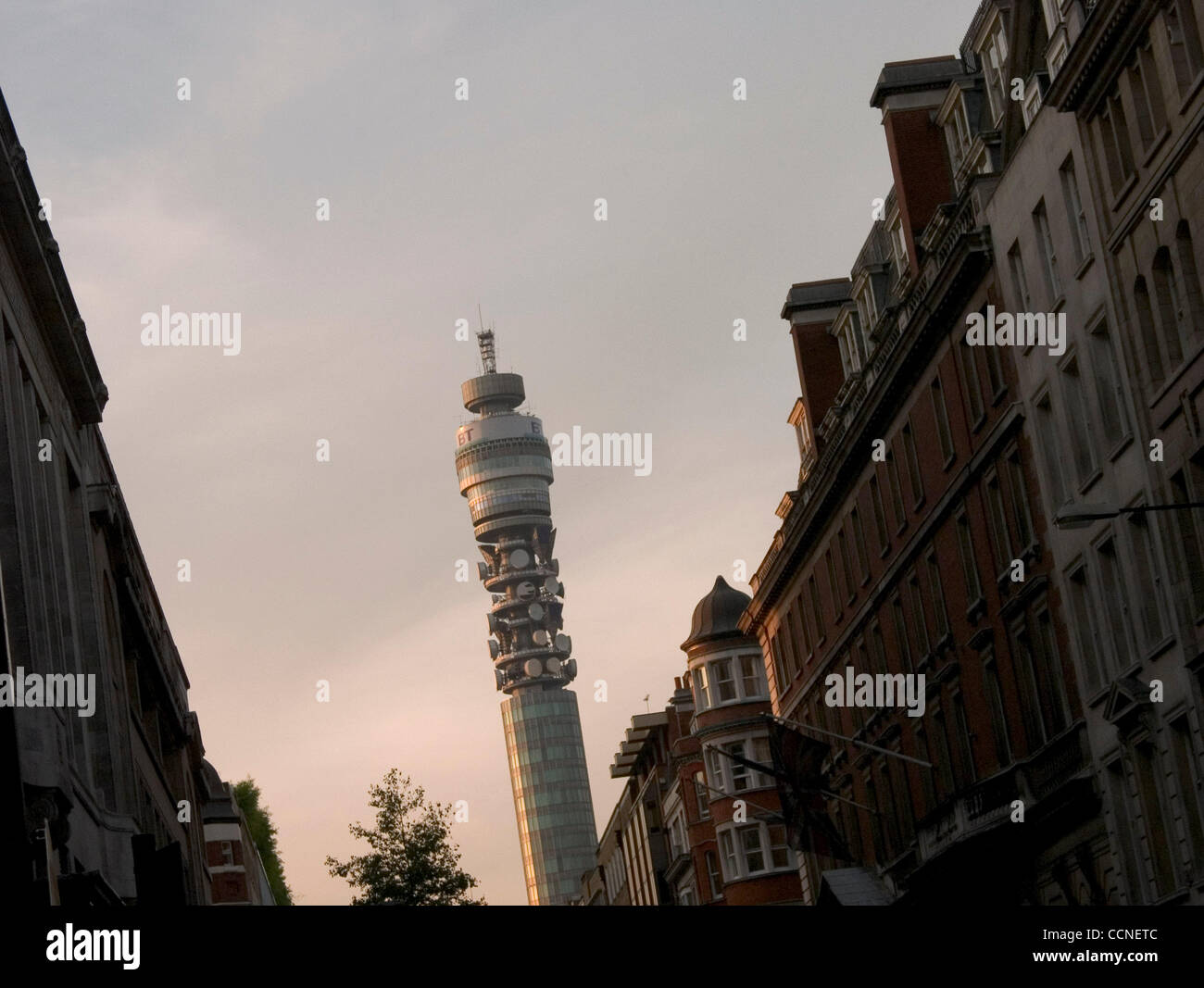 Oct 03, 2004; London, UK; London's British Telecom Tower formerly BT ...