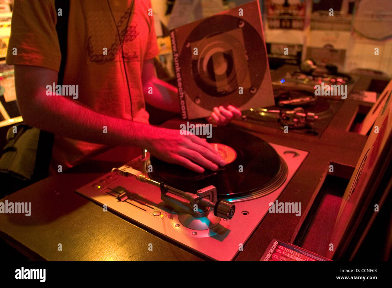 Record collector hi-res stock photography and images - Alamy