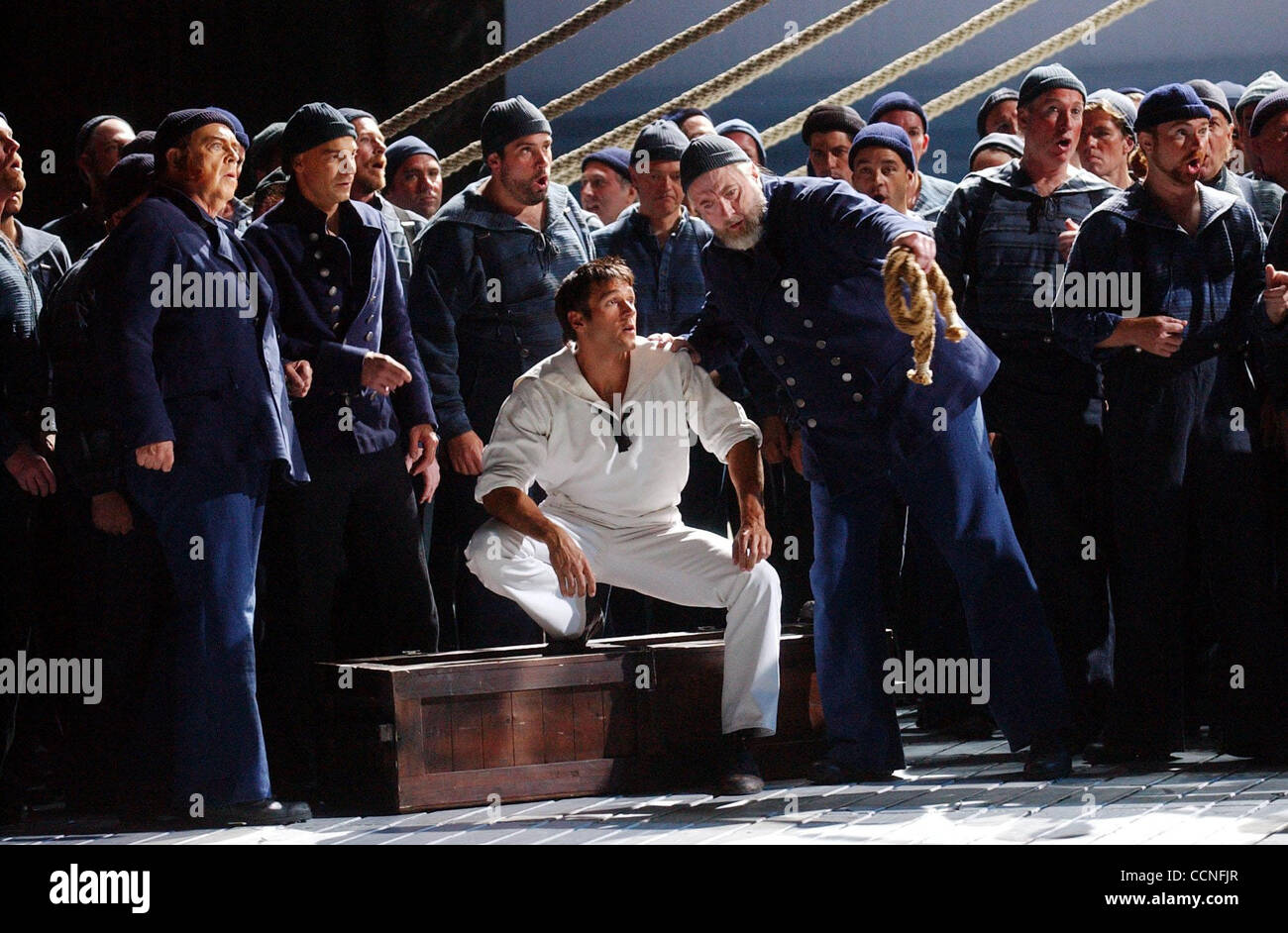 The San Francisco Opera rehearses Benjamin Britten's Billy Budd ...