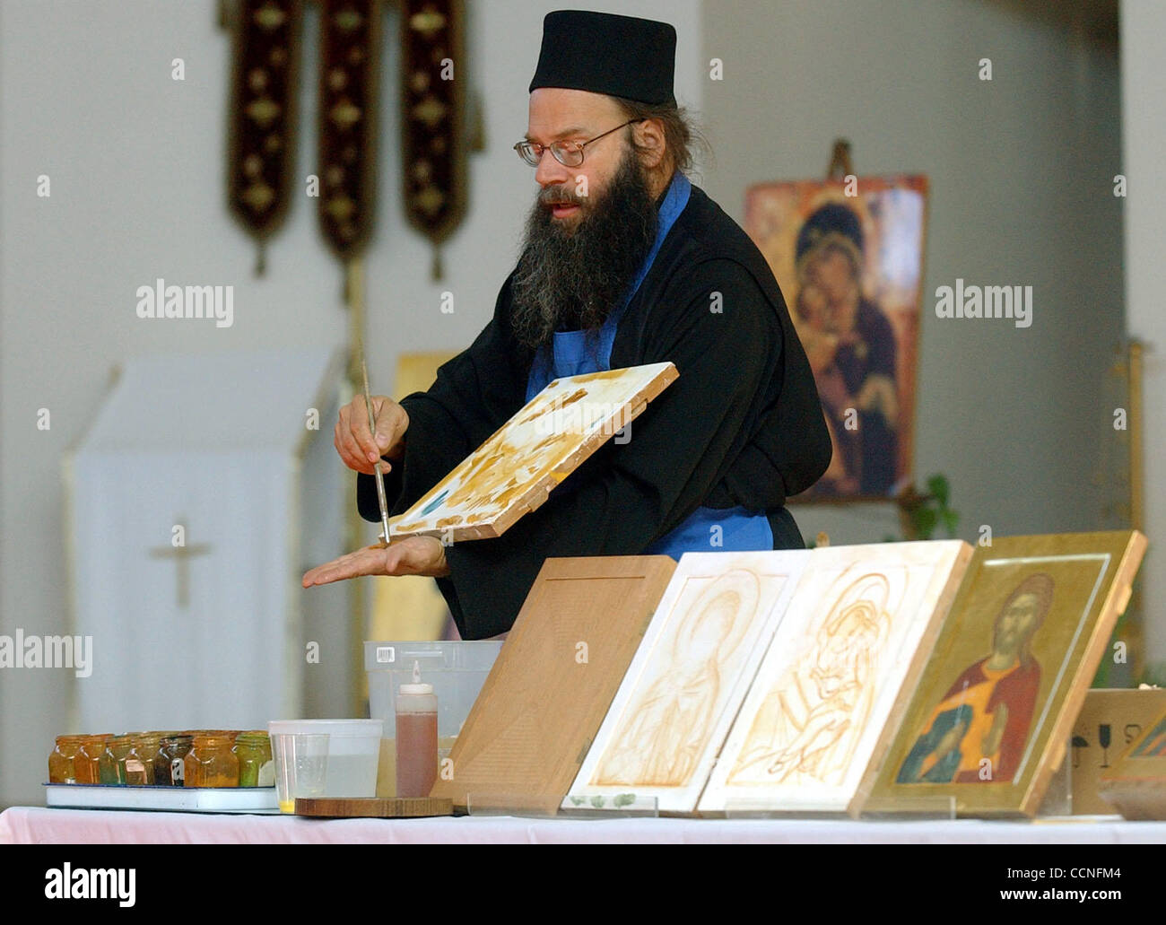 Father Simon Doolan of St. Gregory of Sinai Monastery in Lake County ...