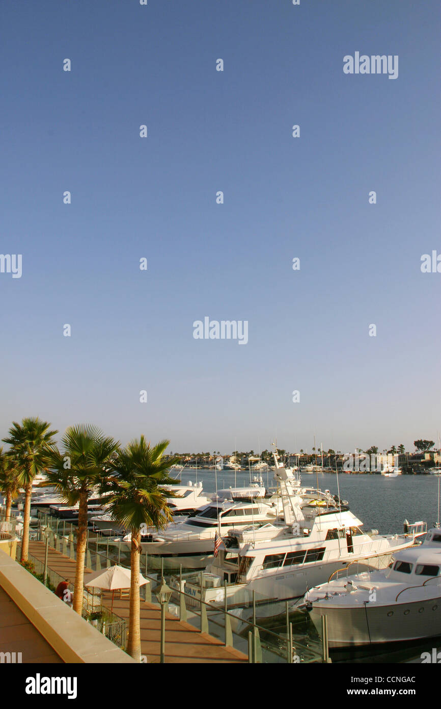 Oct 11, 2004; Newport, CA, USA; The Balboa Bay Club luxory resort in ...