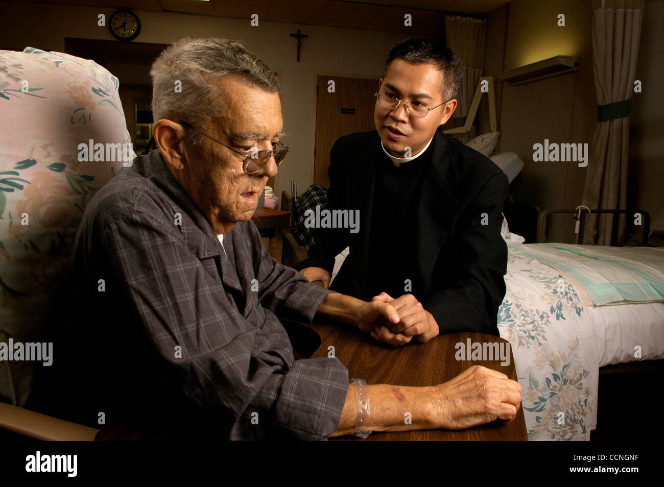 Father Nguyen Young, chaplain priest at Our Lady of Perpetual Help home ...