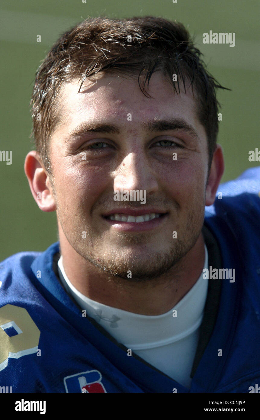 City College of San Francisco quarterback Joseph Ayoob, practicing ...