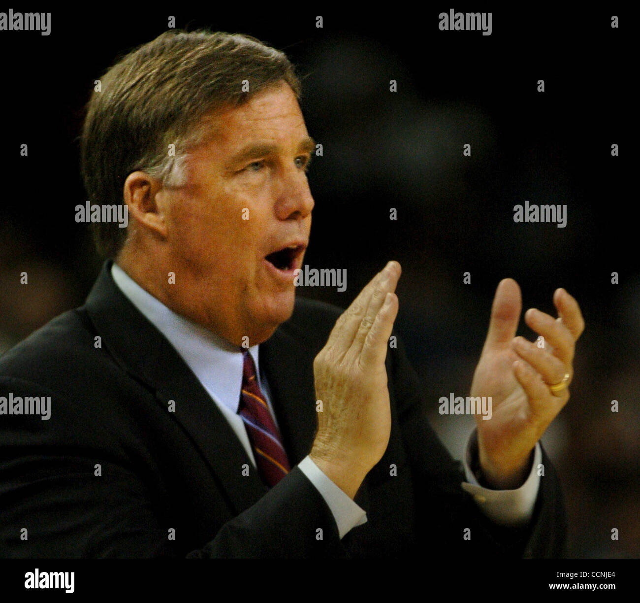 Warriors head coach Mike Montgomery seemed to like what he saw during ...