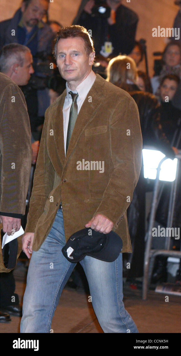 Oct 29, 2004; New York, NY, USA; Actor LIAM NEESON at the Christopher ...