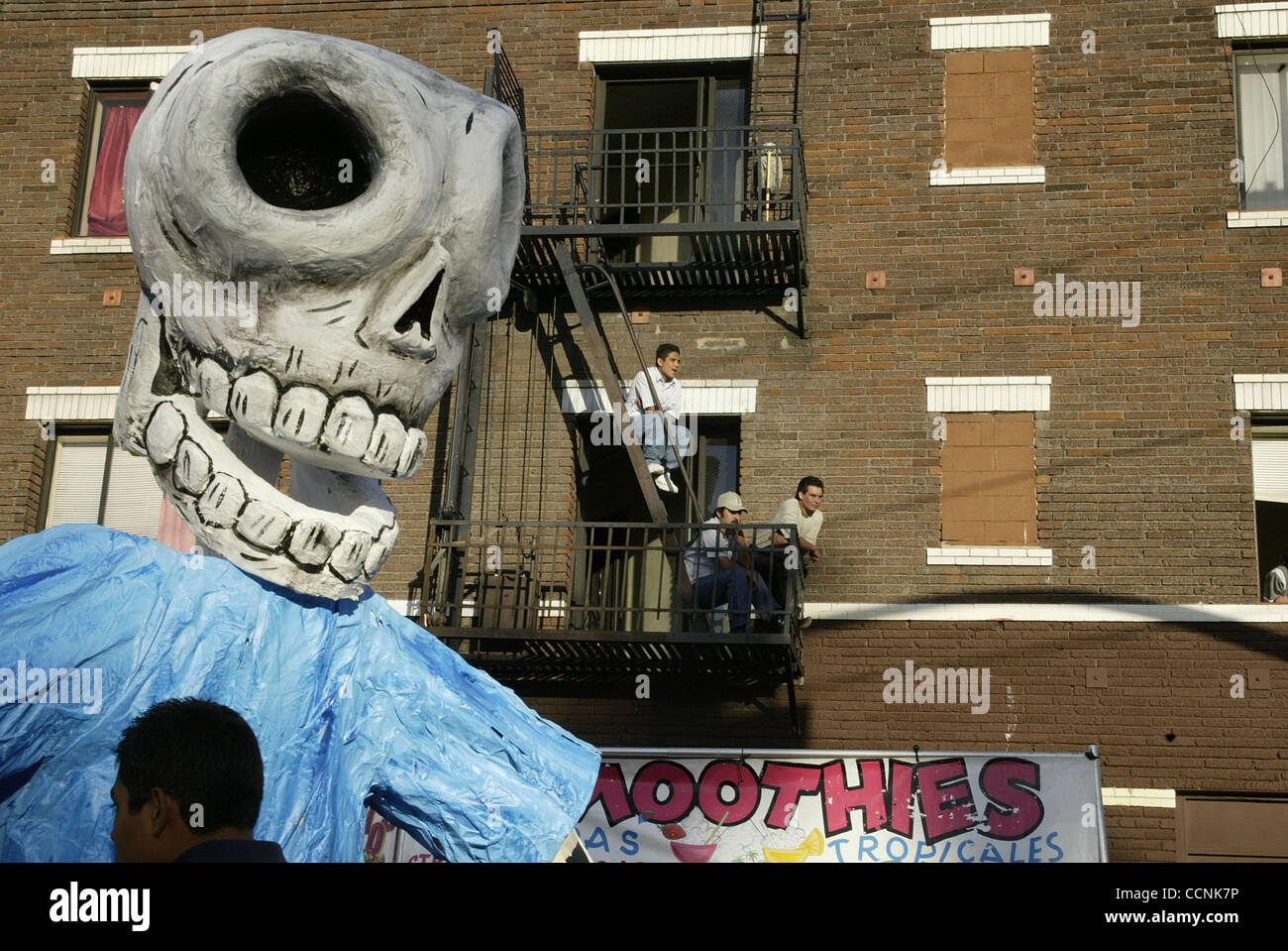 Oct 30, 2004; Los Angeles, CA, USA; Day of the Dead festivities in ...