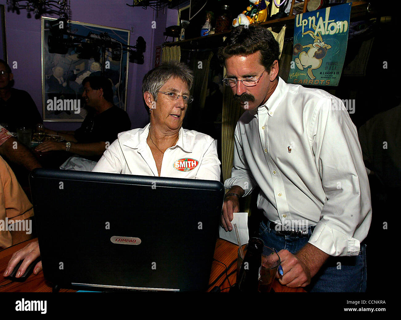 110204-Jensen Beach-Moe Johnson, left, and Martin County Commissioner ...