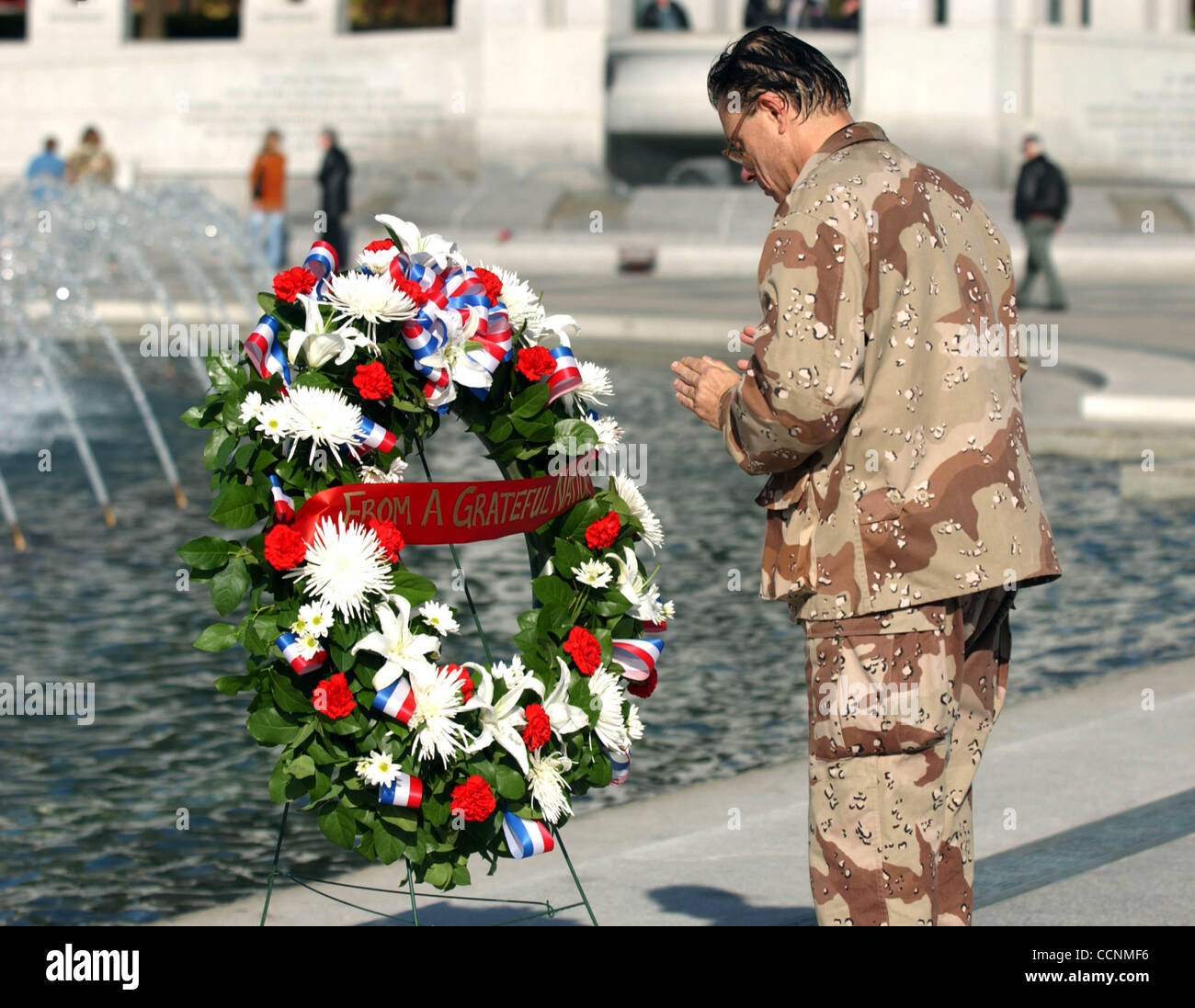 Slug:Steele VeteransDay2004 20 Date:11/1104 Photographer: Rick Steele ...