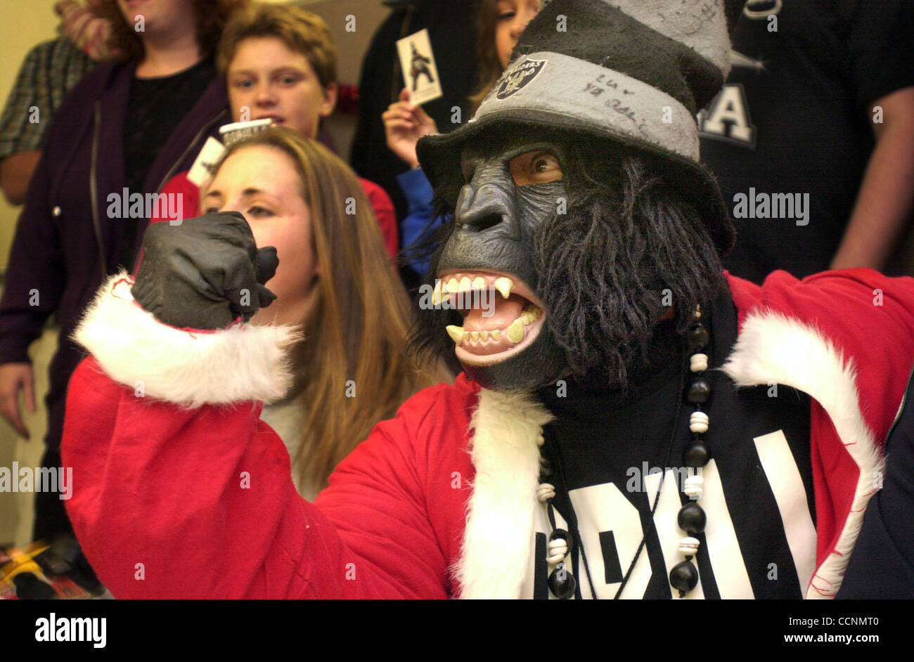 Mr. Gorilla Rilla (Mark Acasio) is a local mascot of the Oakland ...