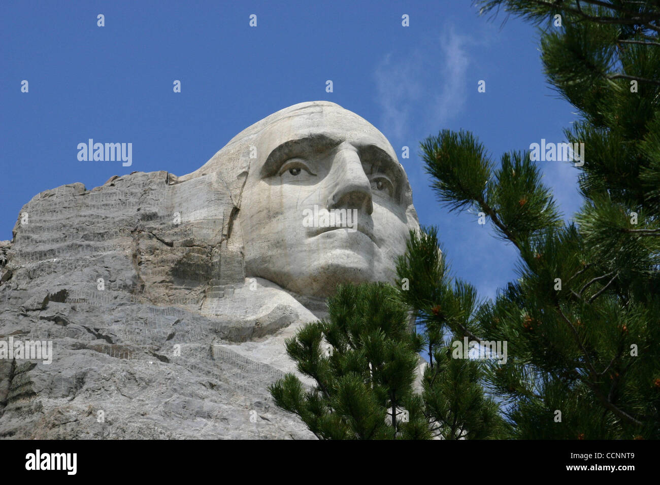 A view of Mt. Rushmore, South Dakota on July 6, 2004. (Photo Credit ...