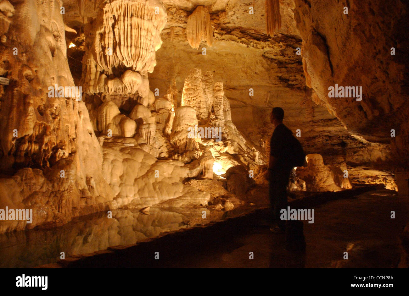 METRO-Jesse Connor takes in the views at Natural Bridge Caverns on ...