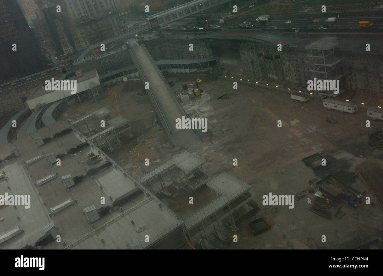 Nov 24, 2004; New York, NY, USA; Developer LARRY SILVERSTEIN hosted a ...