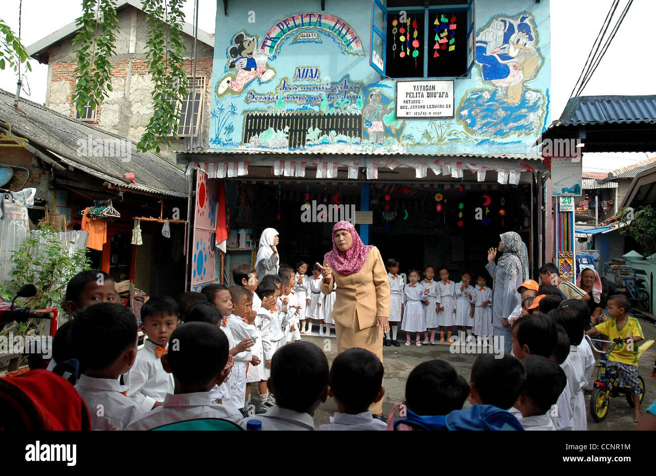 JAKARTA, INDONESIA NOVEMBER 29, 2004 Endrizaemi, known as "Ibu Haji ...