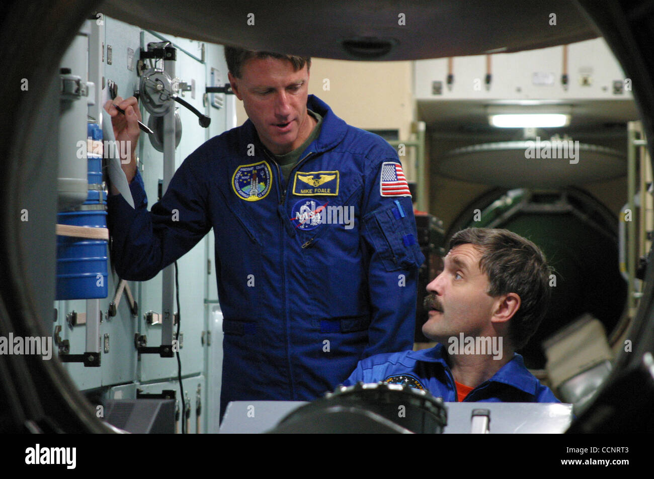 Star City near Moscow. Zvezda command module of the International Space ...