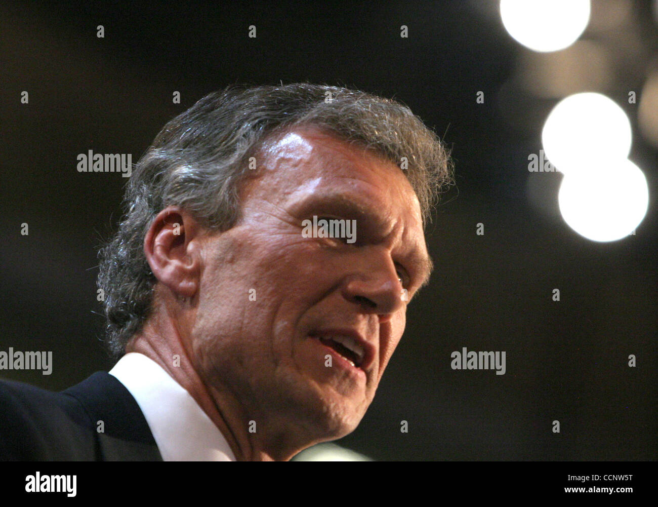 Jul 27, 2004; Boston, MA, USA; Senator TOM DASCHLE at the 2004 ...