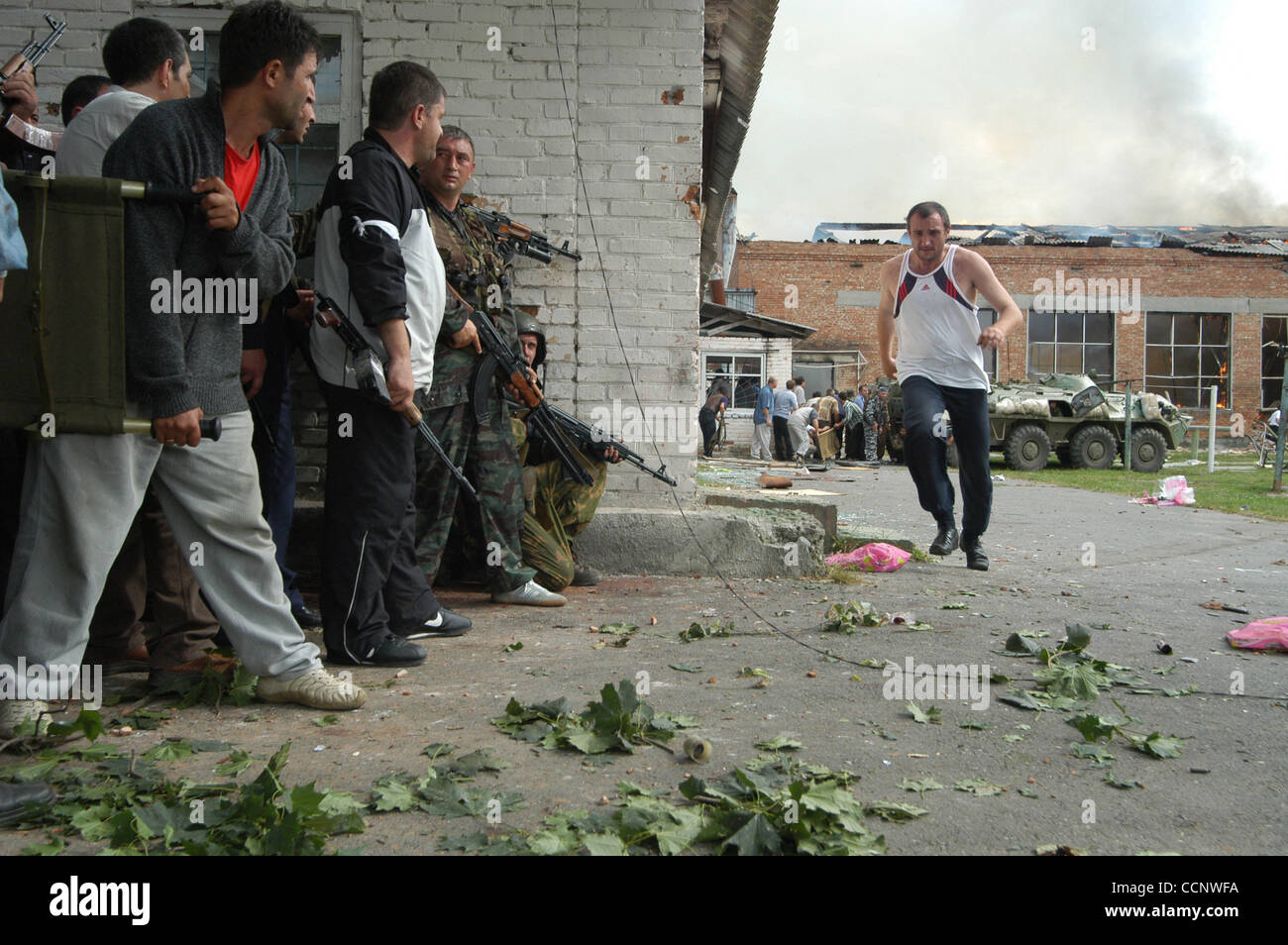 Five years on from the Beslan school siege ; pictured: The Beslan ...