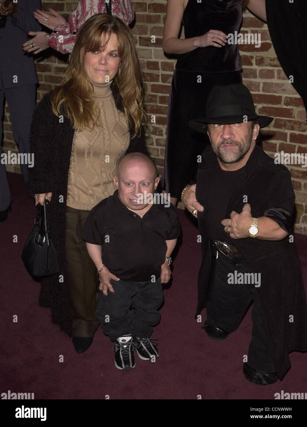Feb 20, 2003; Hollywood, CA, USA; Actor VERN TROYER 'Mini Me' arrives ...