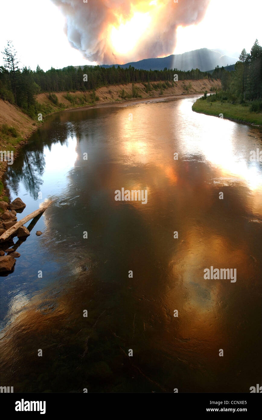 Fire flathead river hi-res stock photography and images - Alamy