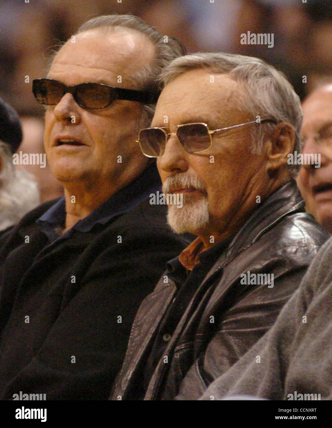 DennisHopper05.021704.TI Photo by Tomo Ikic Actors Dennis Hopper and ...