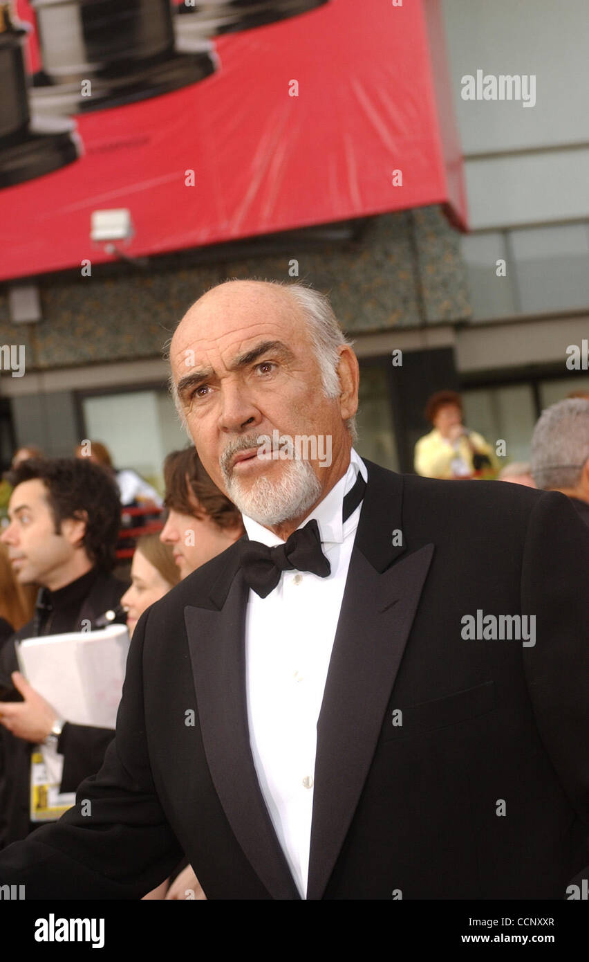 Feb 29, 2004; Hollywood, CA, USA; OSCARS 2004: Actor SEAN CONNERY ...