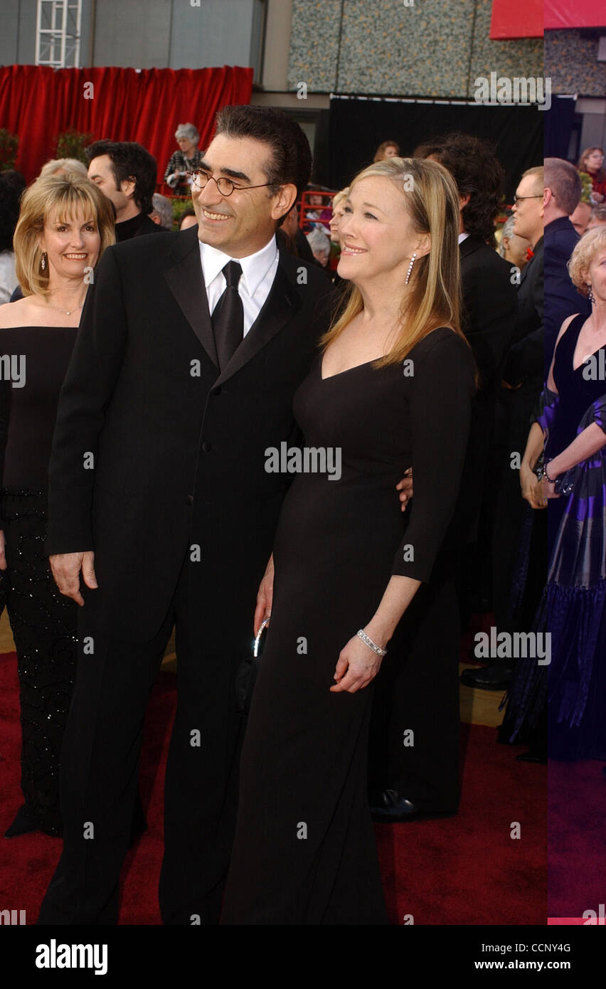 Feb 29, 2004; Hollywood, CA, USA; OSCARS 2004: Actor EUGENE LEVY and ...