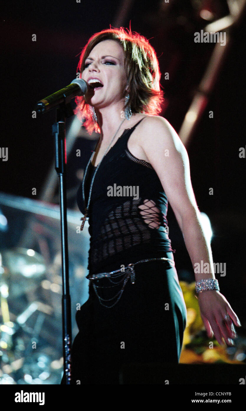Jun 11, 2004; Nashville, TN USA; Country Musician 'MARTINA McBRIDE ...
