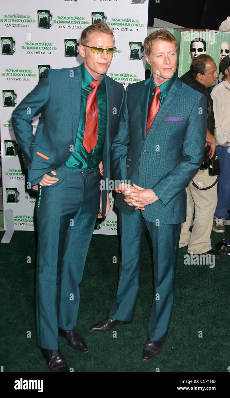 Oct. 8, 2003 - Hollywood, California, U.S. - I7930CHW .THE MATRIX ...