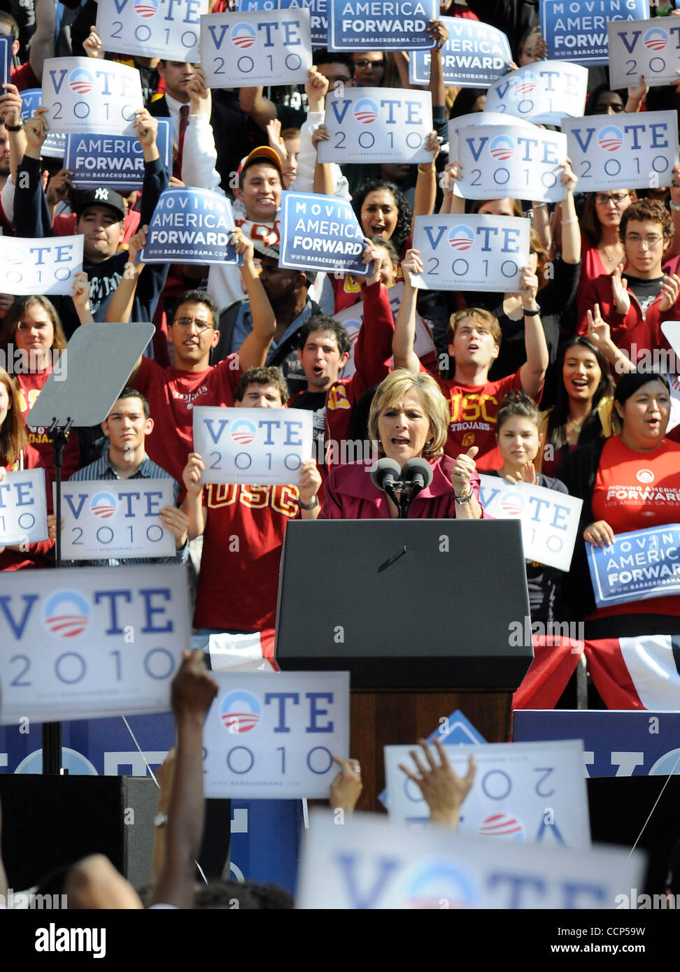 Oct 22, 2010 - Los Angeles, California, USA - US Senator BARBARA BOXER ...