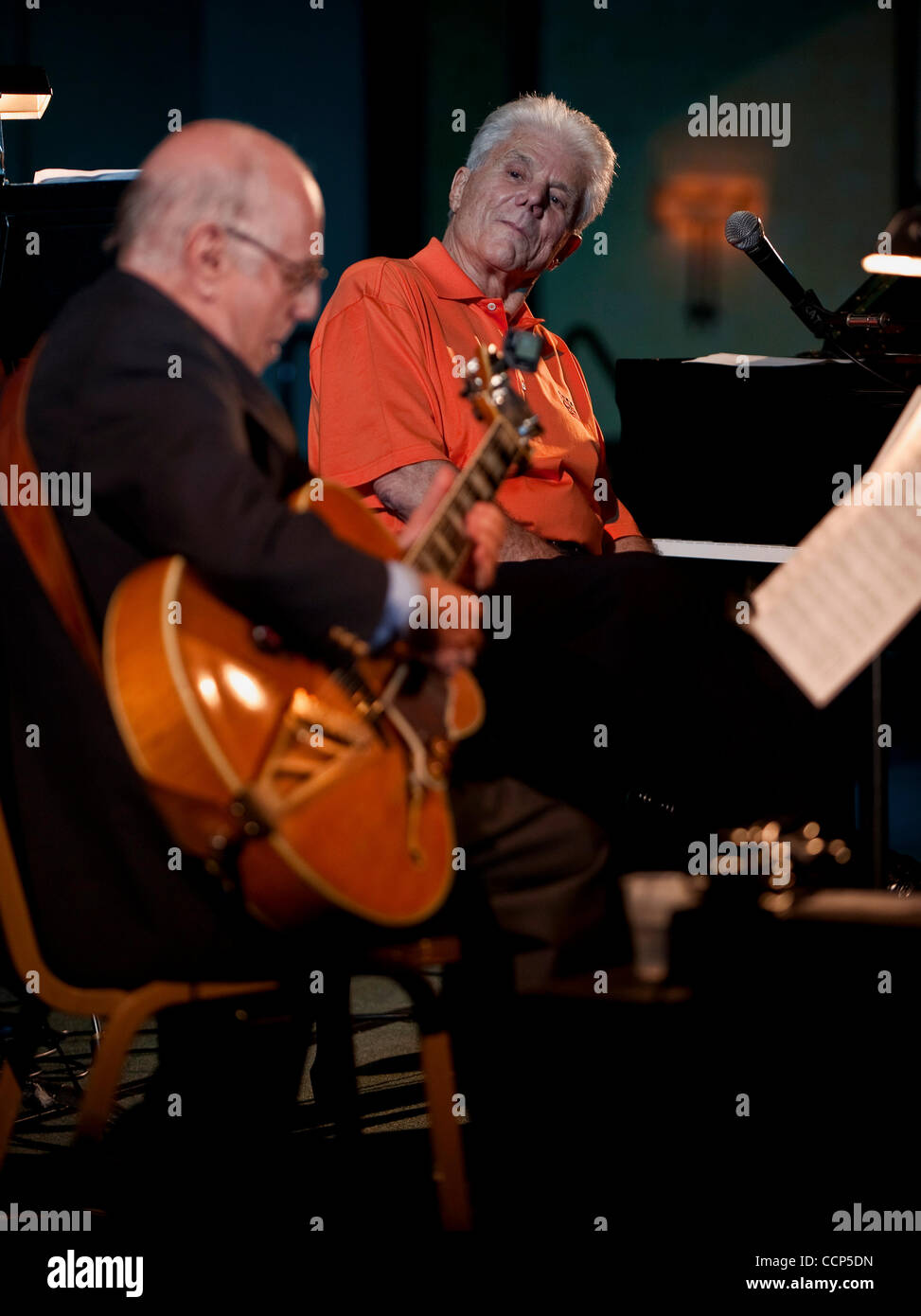 Oct. 22, 2010 - Los Angeles, CA, USA - FRANKIE RANDALL, on piano, sits ...